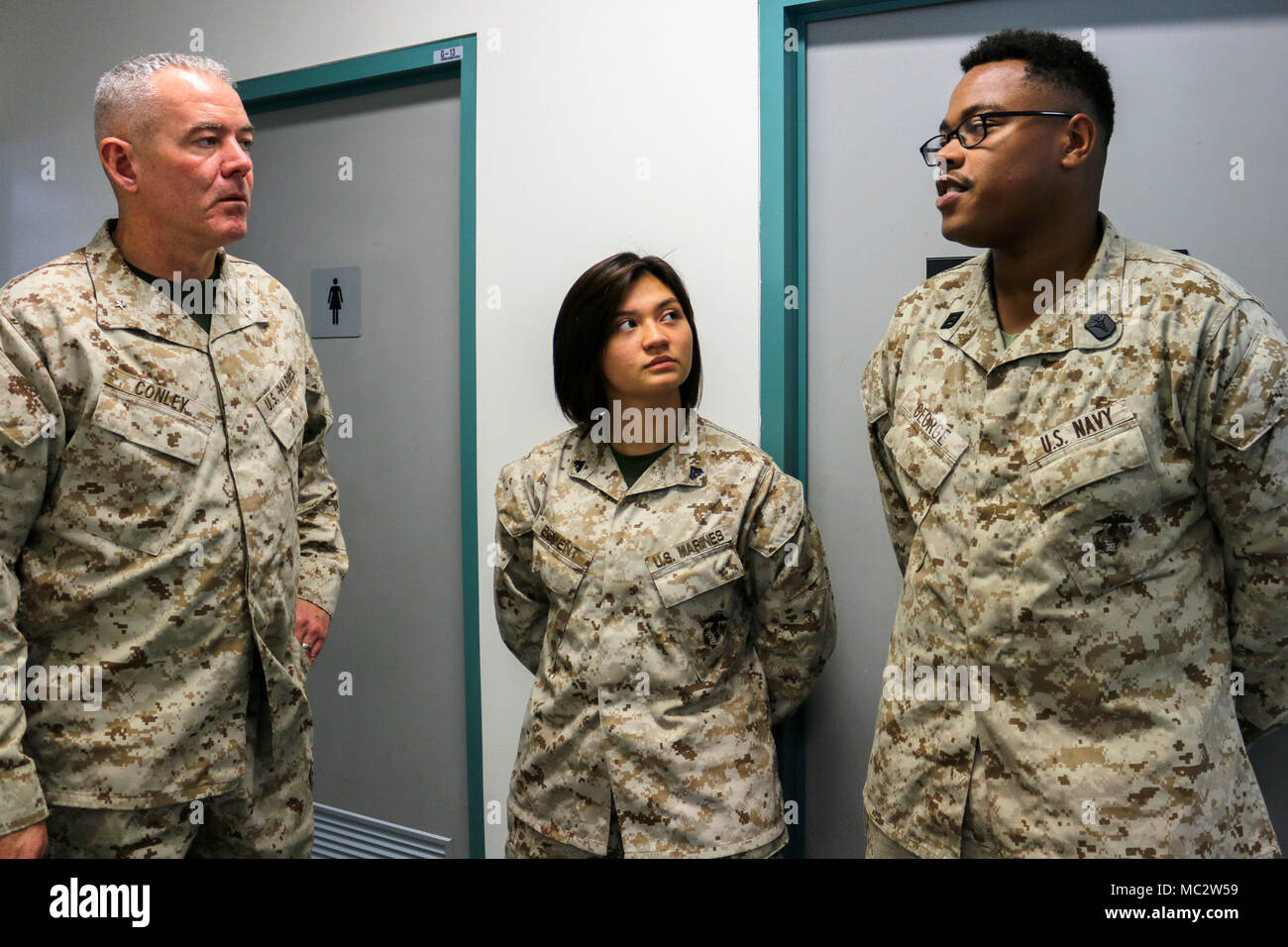 Brig. Gen. Daniel B. Conley, Commanding General, 3rd Marine Logistics ...
