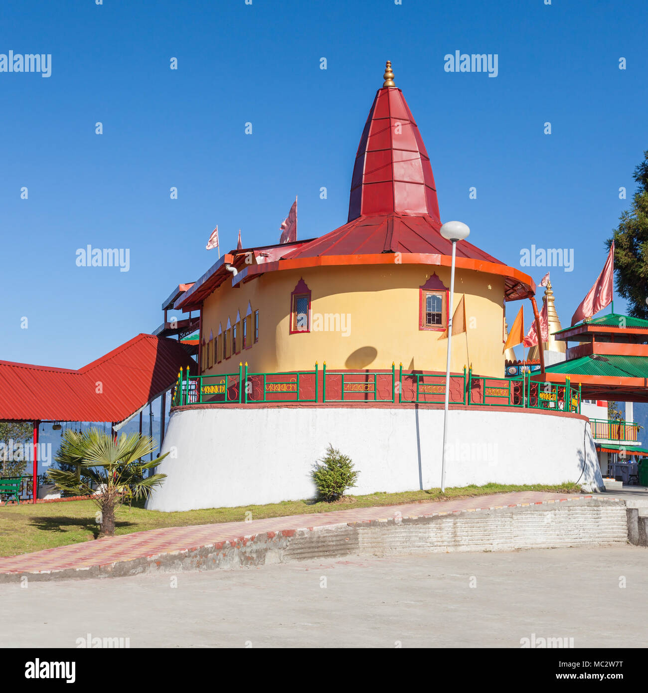 Hanuman Tok viewpoint in Gangtok, Sikkim state of India Stock Photo - Alamy
