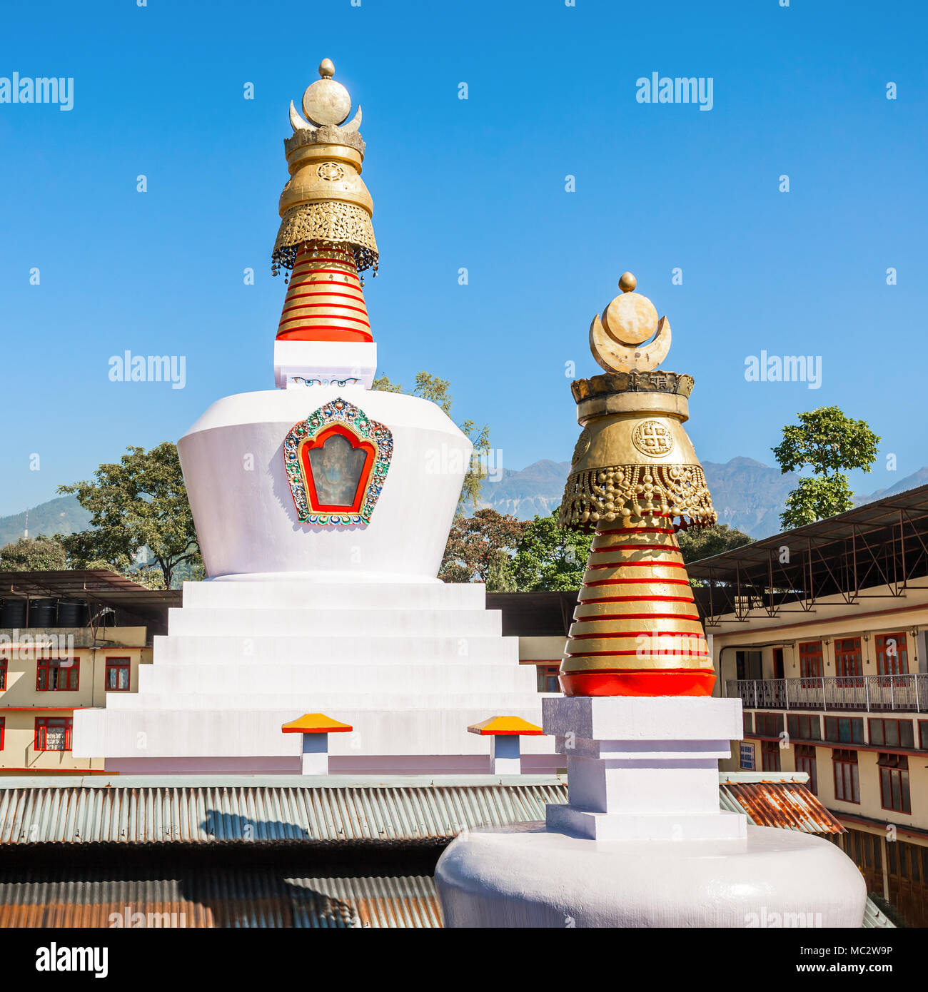 Do Drul Chorten is a buddhist stupa in Gangtok in the Indian state of ...
