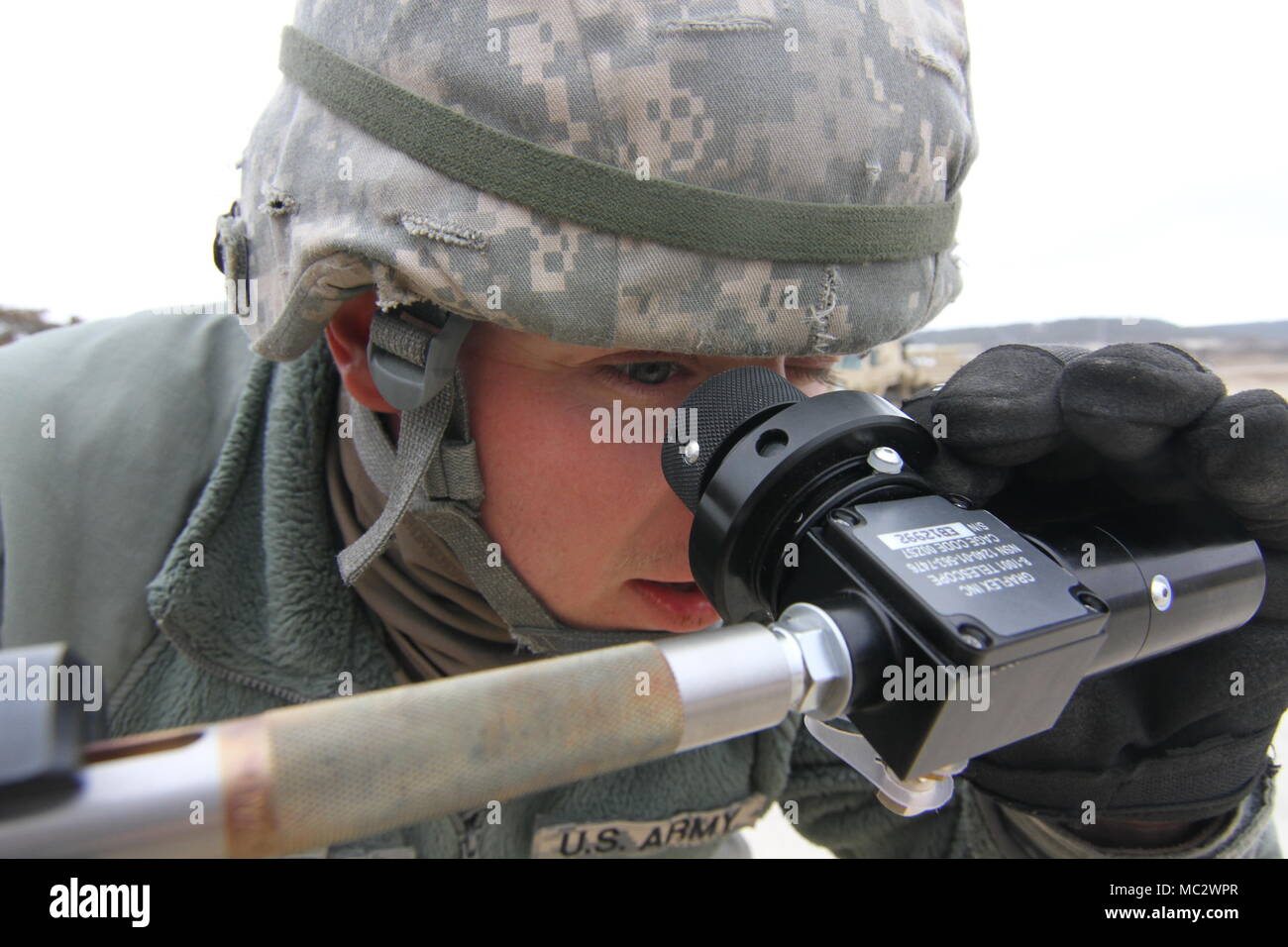 Army Reserve Spc. Caleb Hawkins, a chemical, biological, radiological ...