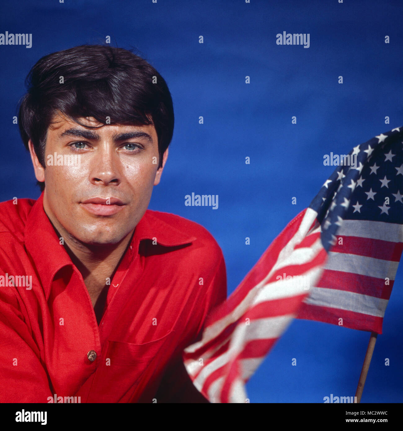 Der deutsche Schlagersänger und Schauspieler Roy Black mit der ...