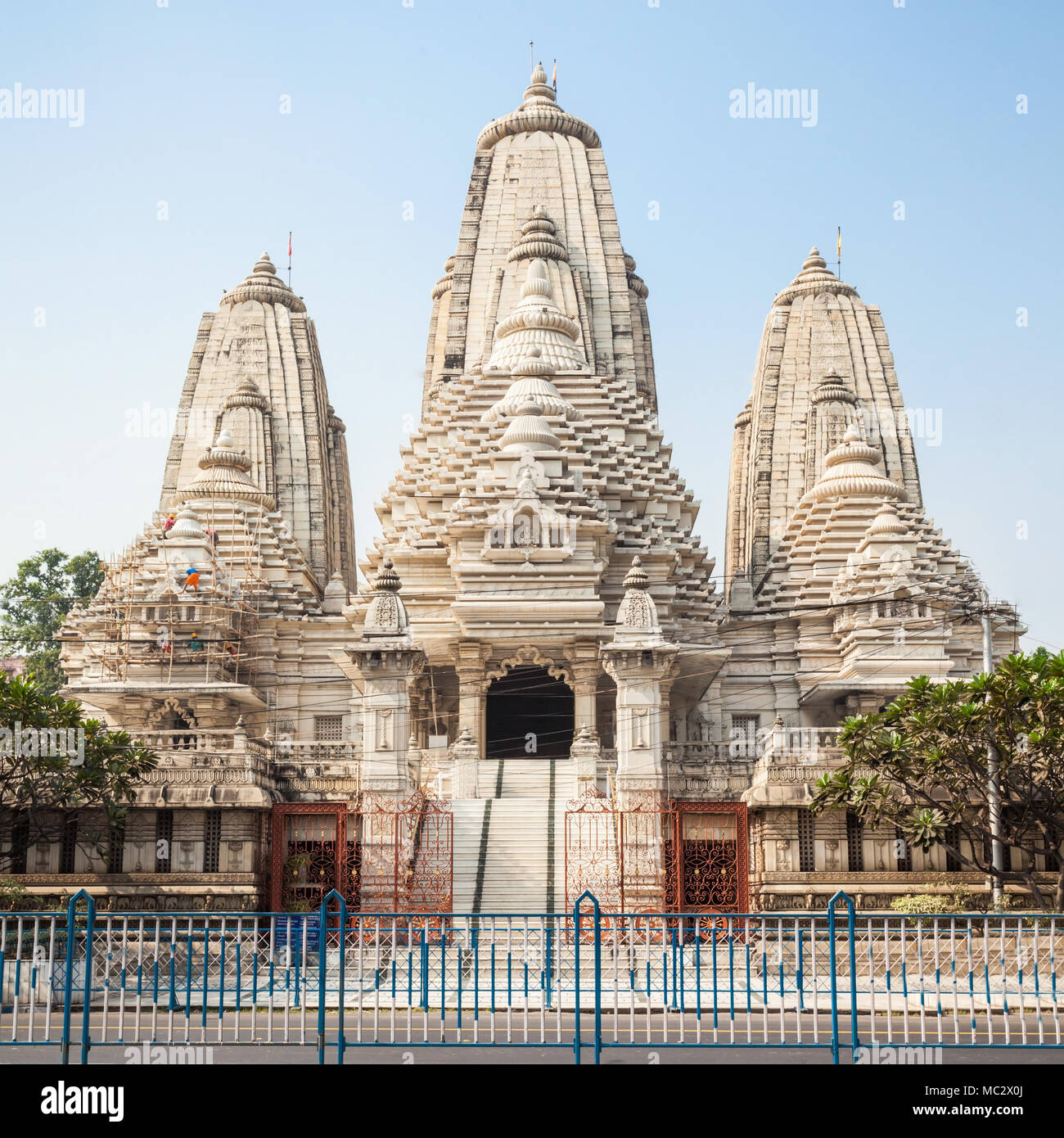 Birla Mandir is a Hindu temple located in Kolkata, India Stock Photo ...