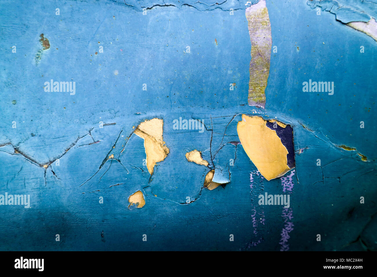 Rust and erosion iron metal surface had damage by weather and ...