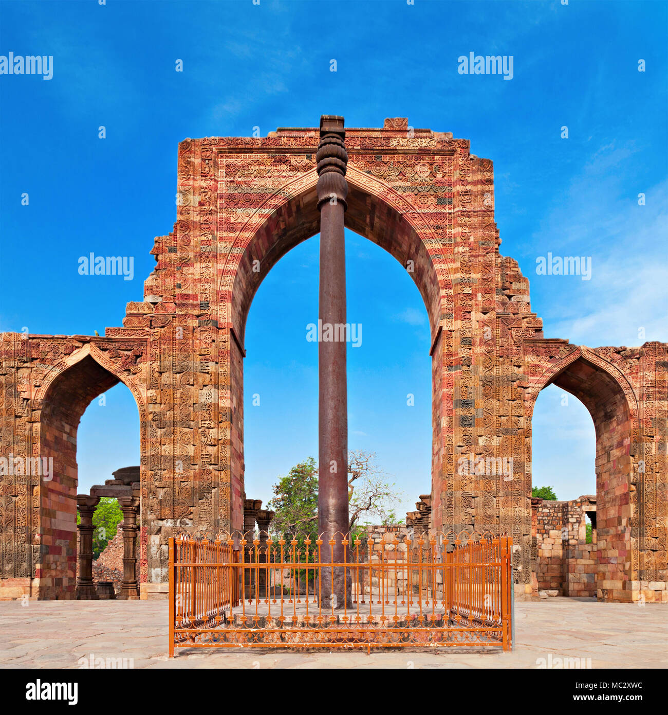 Iron Pillar, New Delhi, India Stock Photo - Alamy