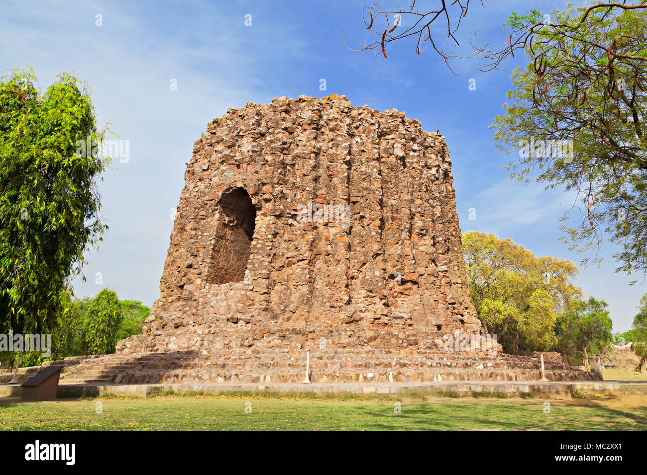 The uncompleted "Alai Minar" was conceived to be double the height of ...