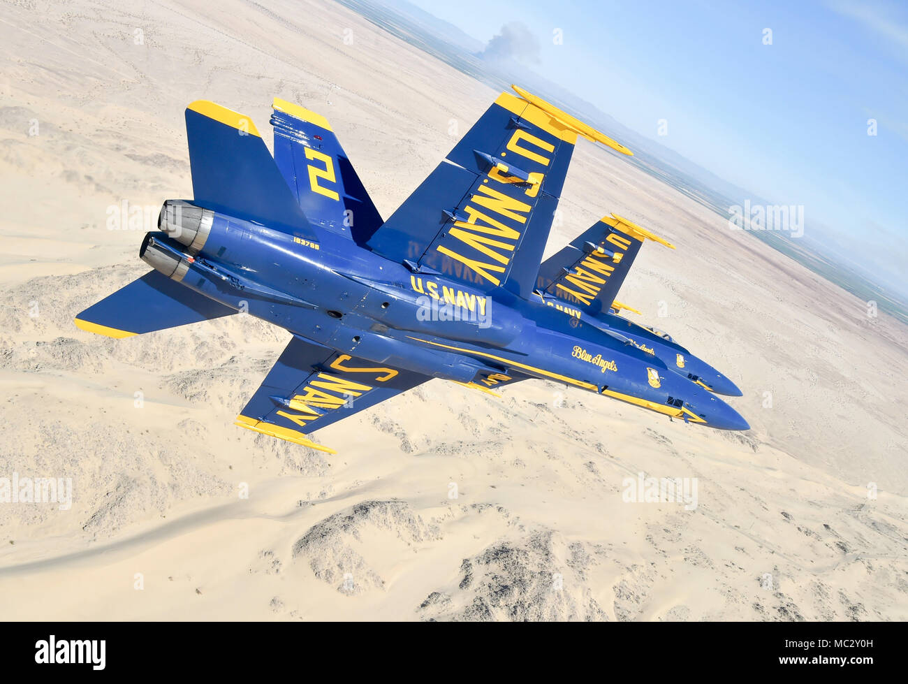 EL CENTRO, Calif. (Jan. 27, 2018) Blue Angels Diamond pilots perform ...