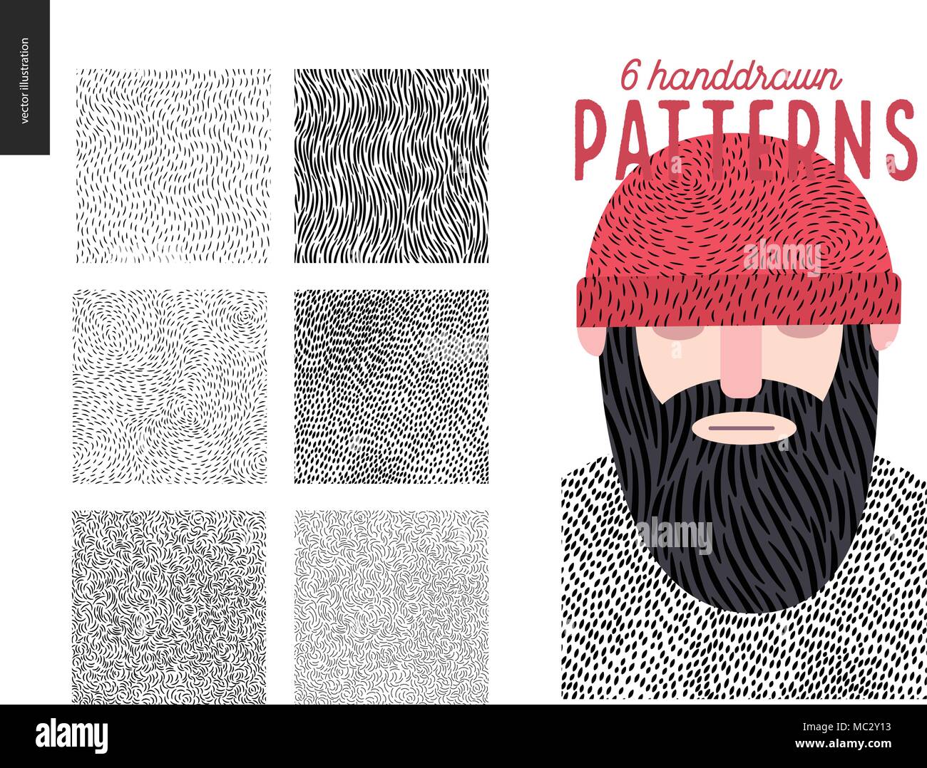 Static patterns Stock Vector Images - Alamy