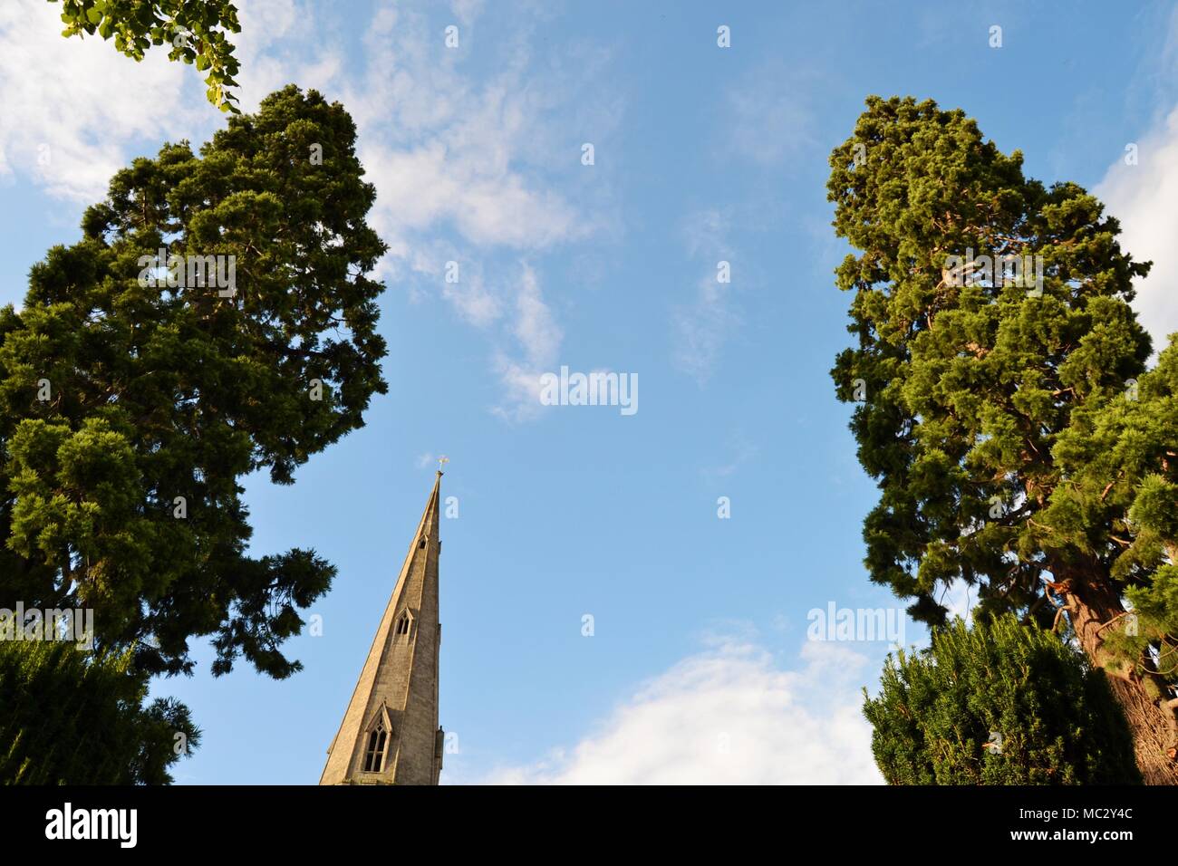 St Laurence Church in Stanwick, Northamptonshire Stock Photo - Alamy