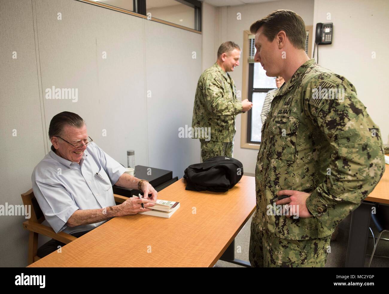 180126-N-SF508-095 VIRGINIA BEACH, Va. (Jan. 26, 2018) Joseph Galloway ...