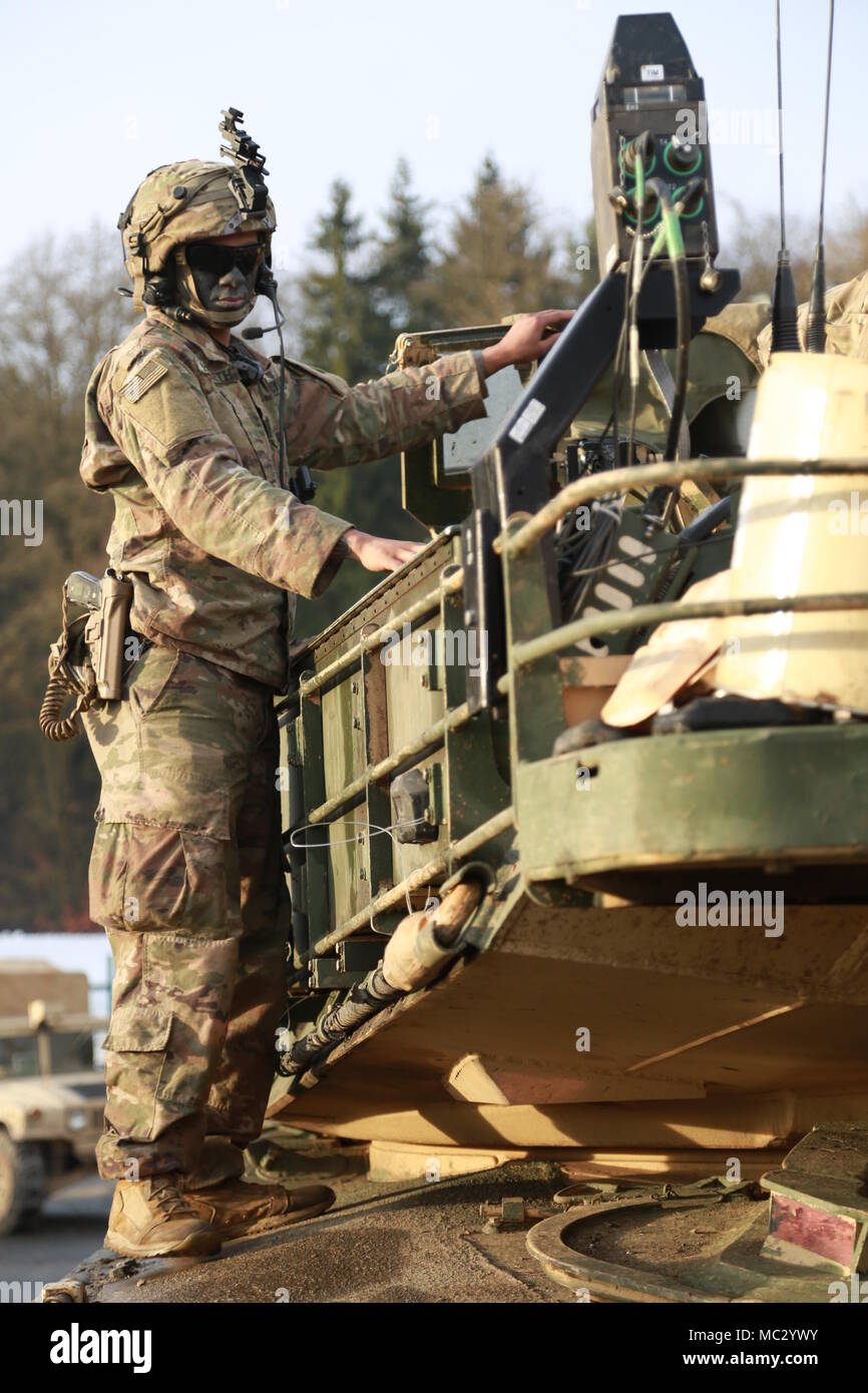 A U.S. Soldier assigned to Charlie Company, 1st Battalion, 18th ...