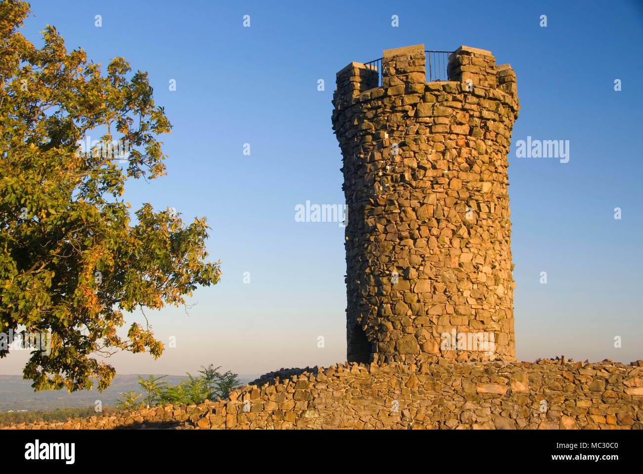 Castle Craig, Hubbard Park, Meriden, Connecticut Stock Photo - Alamy