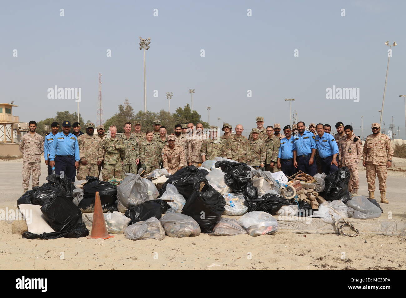 CAMP PATRIOT, Kuwait—Soldiers from the 35th Infantry Division worked ...