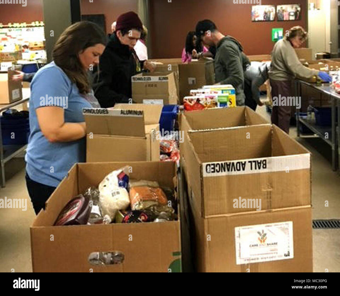 Colorado Springs, Colo. – Volunteers from the 561st Network Operations ...
