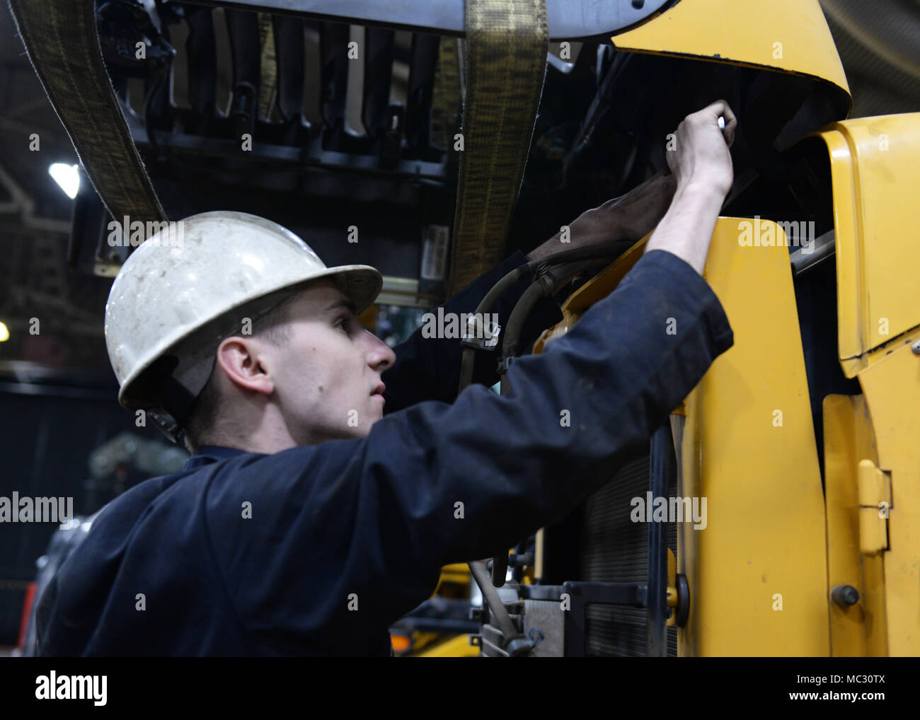 Senior Airman Samuel Reilly, a mission general vehicle equipment ...