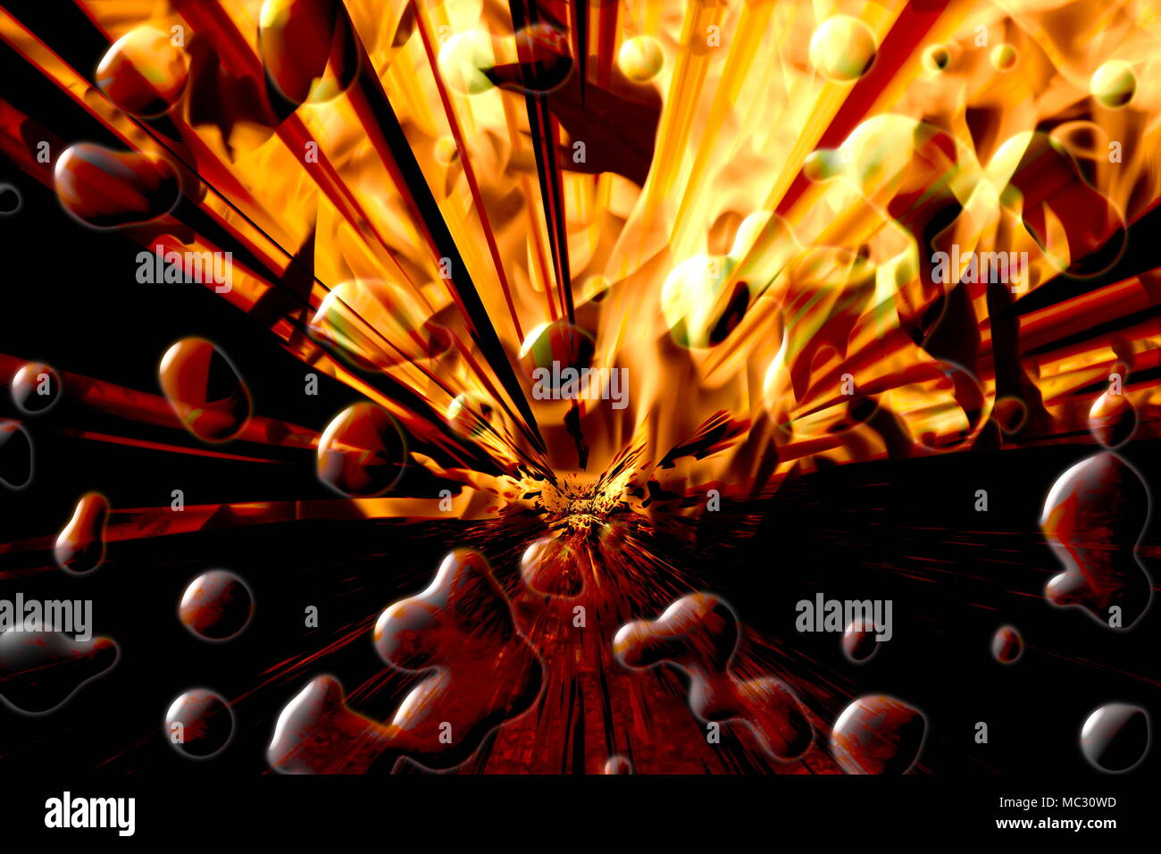 Plasma explosion hi-res stock photography and images - Alamy