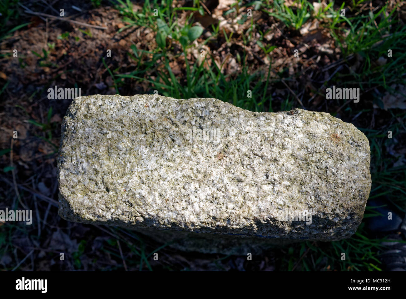 Stone of meditation for relaxation and purification of the mind Stock ...