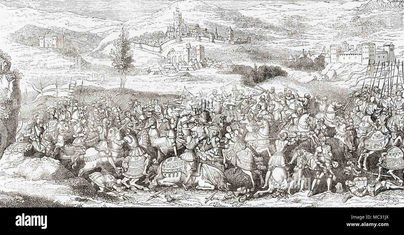 Battle of spurs 1513 hi-res stock photography and images - Alamy