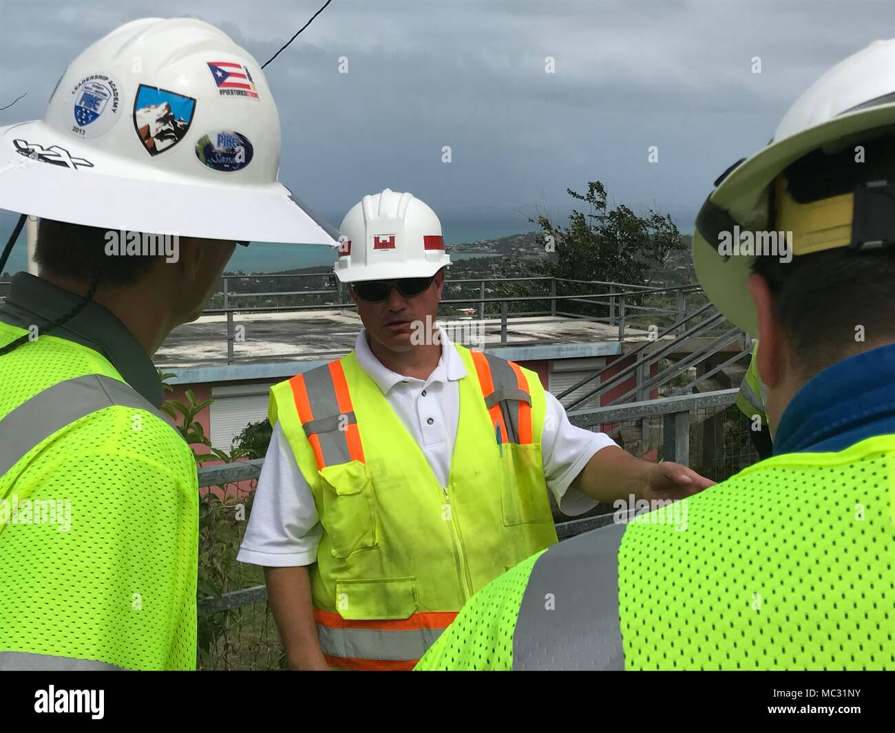 VIEQUES, Puerto Rico – Jim Cole, a Quality Assurance Officer working ...