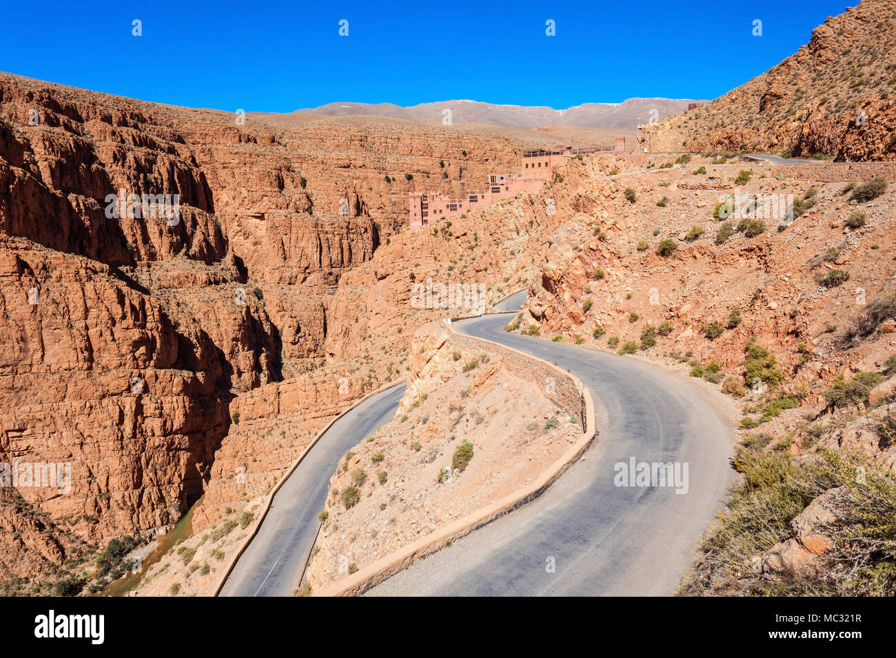 Dades Gorge is a gorge of Dades River in Atlas Mountains in Morocco ...