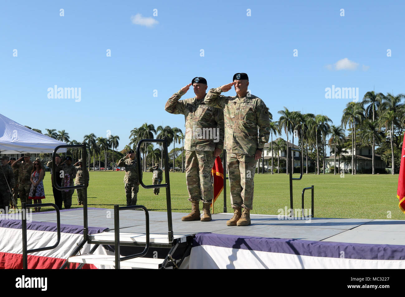 Gen. Robert B. Brown, Commanding General of U.S. Army Pacific and Maj ...