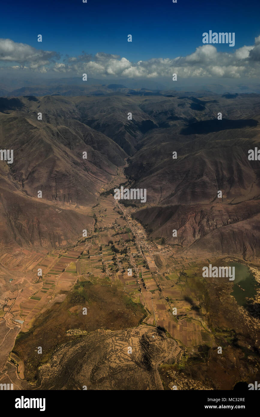 Aerial view andes mountains hi-res stock photography and images - Alamy