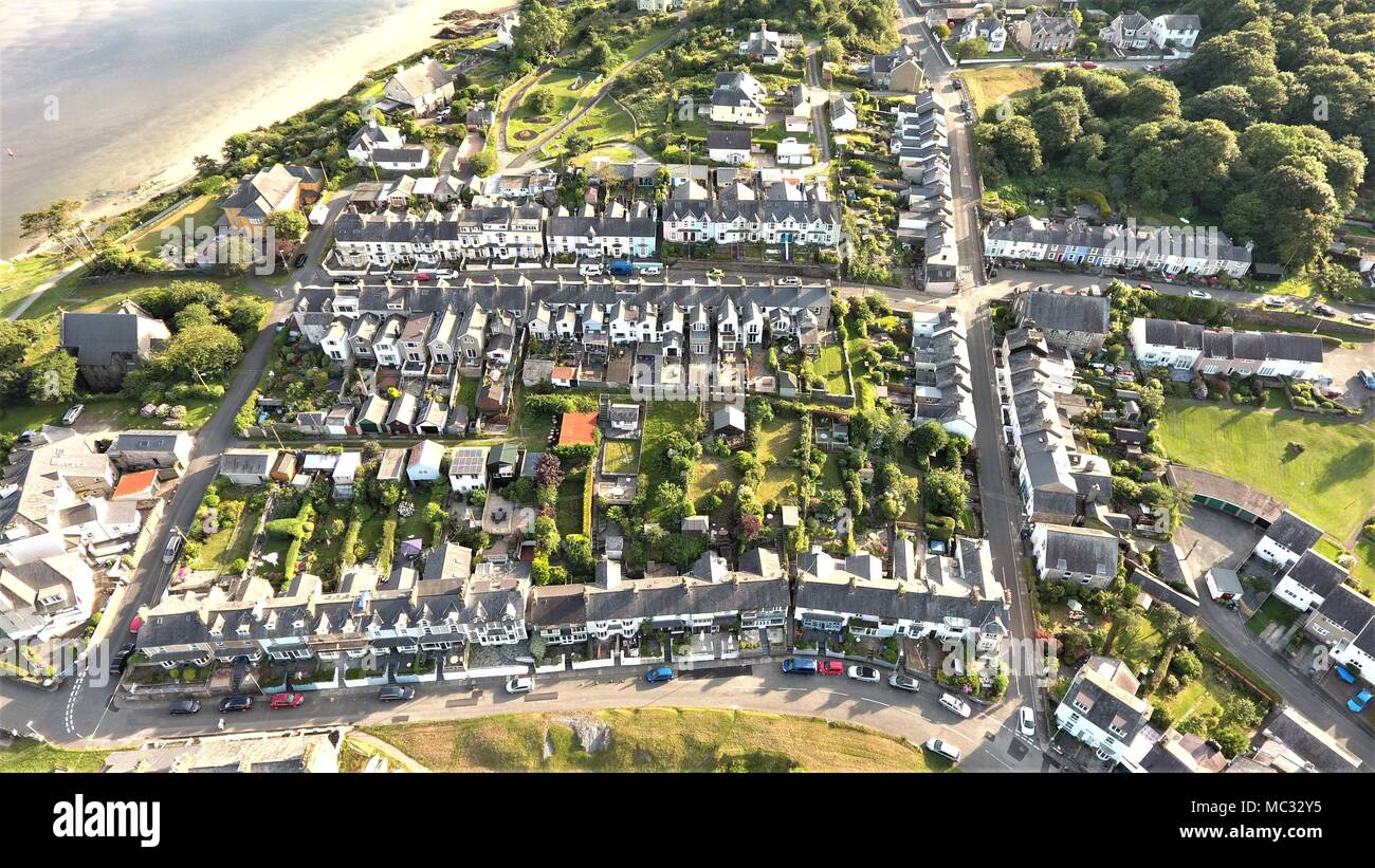 Borth beach houses hi-res stock photography and images - Alamy