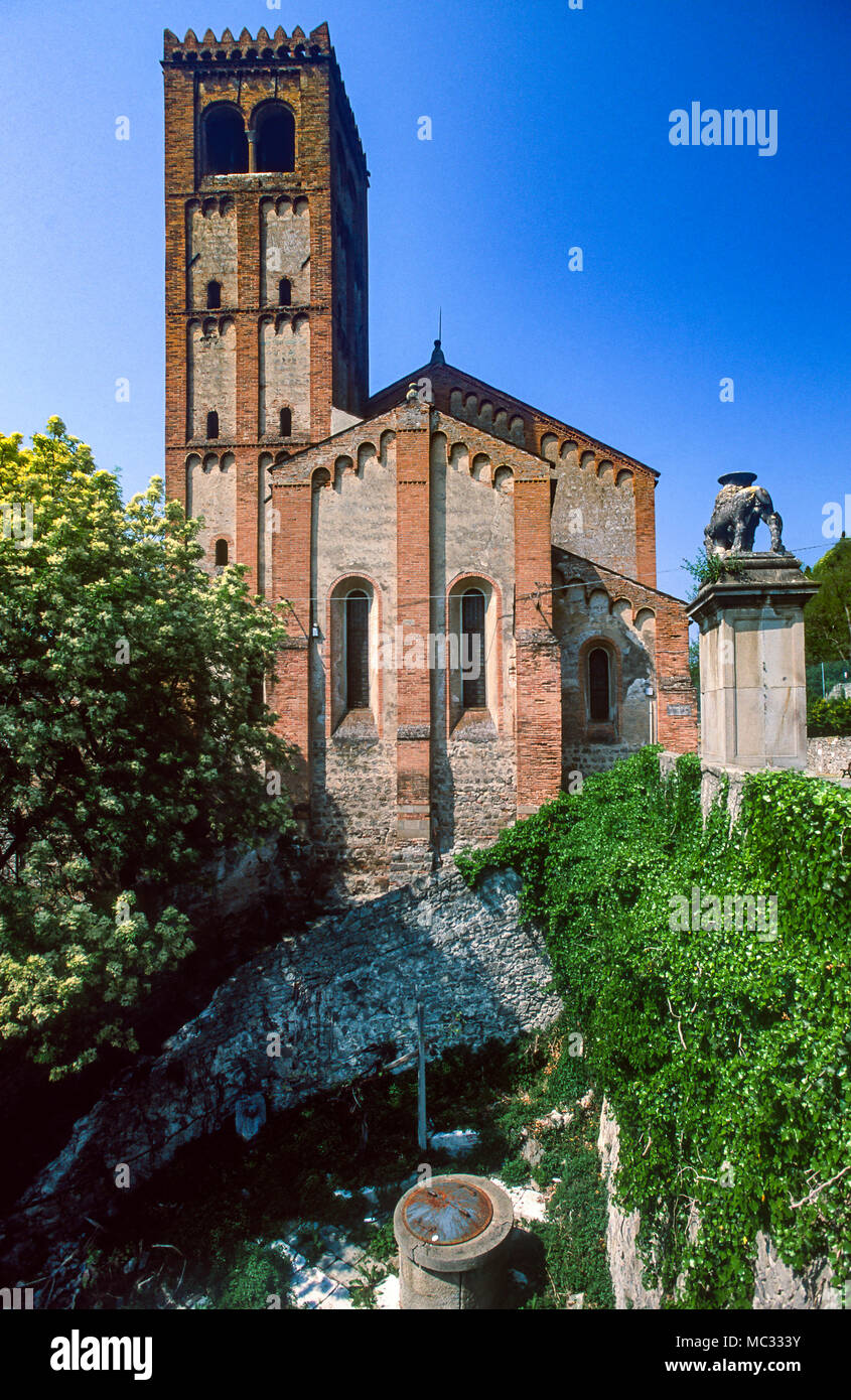Italy Veneto Monselice Old cathedral Stock Photo - Alamy