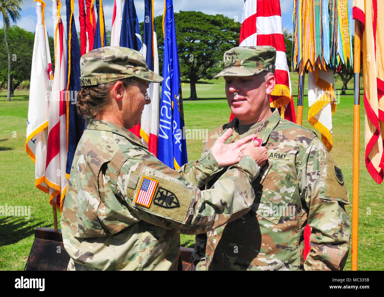 Chief Warrant Officer 5 Mark Parr, the 8th Theater Sustainment Command ...