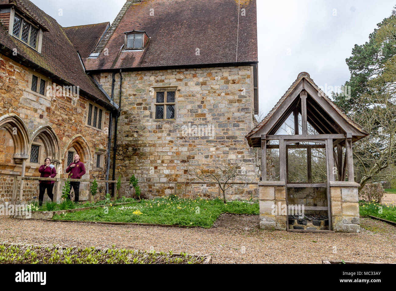 A visit to the historic Sussex site - Michelham Priory Stock Photo - Alamy