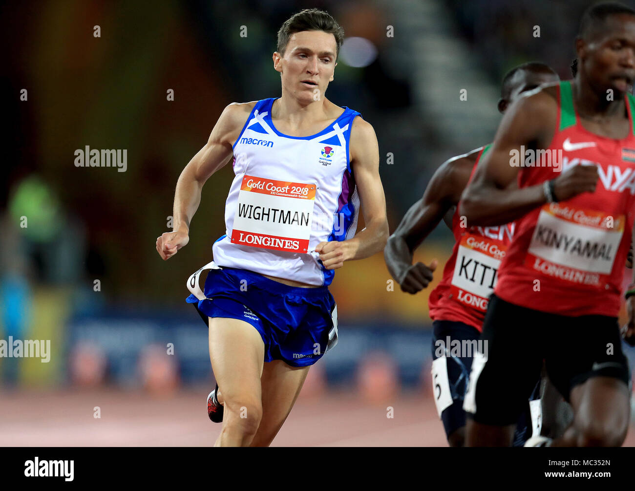 Scotland's Jake Wightman competes in the Men's 800m Final at the ...