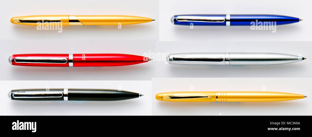 Collection of fountain pens hi-res stock photography and images - Alamy