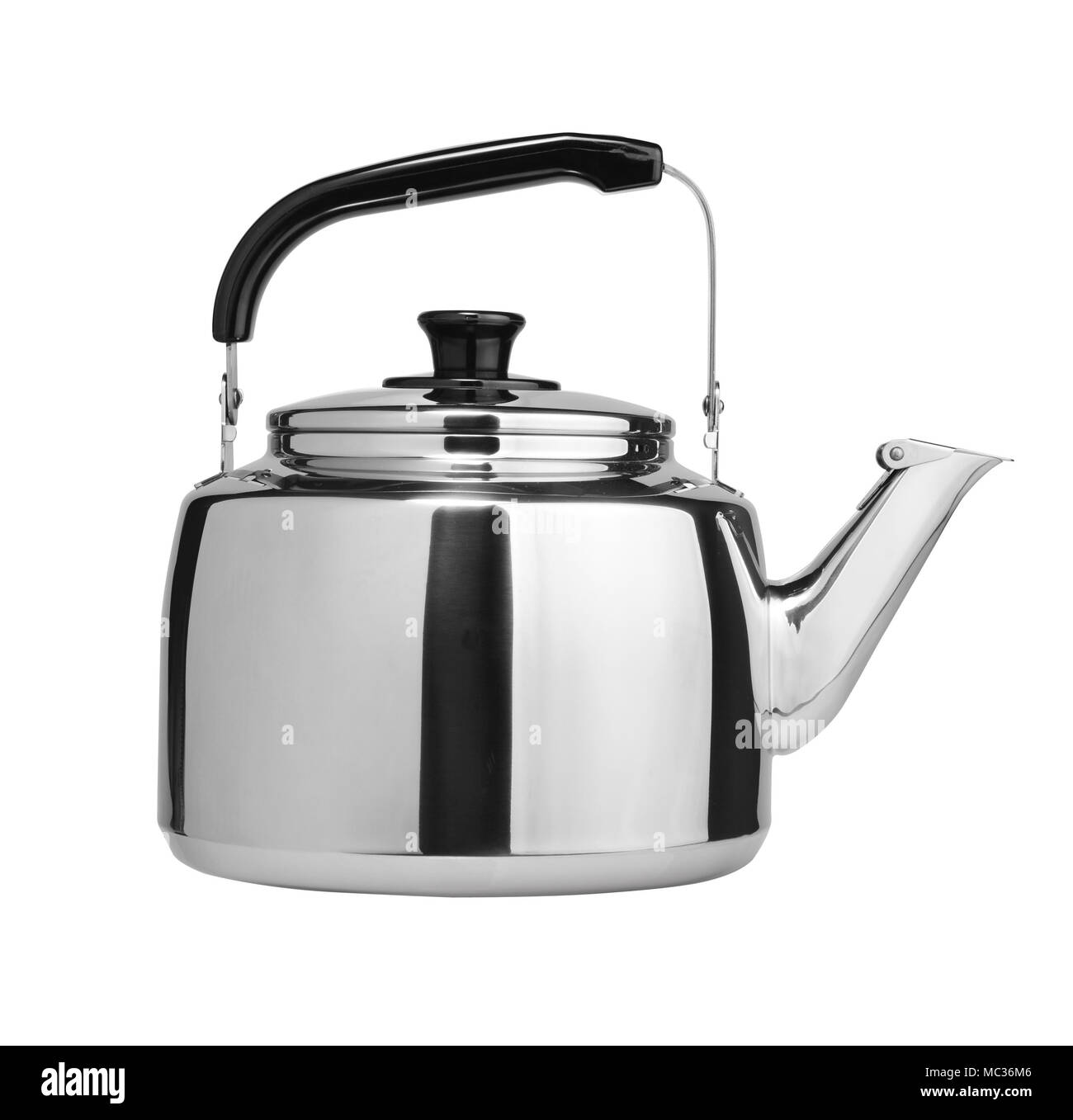 kettle isolated on white background Stock Photo - Alamy