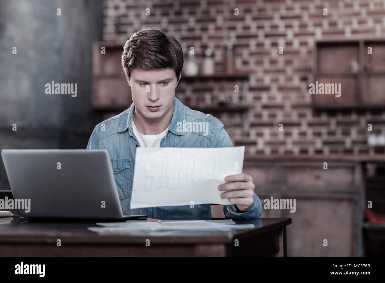 Skillful man hi-res stock photography and images - Alamy