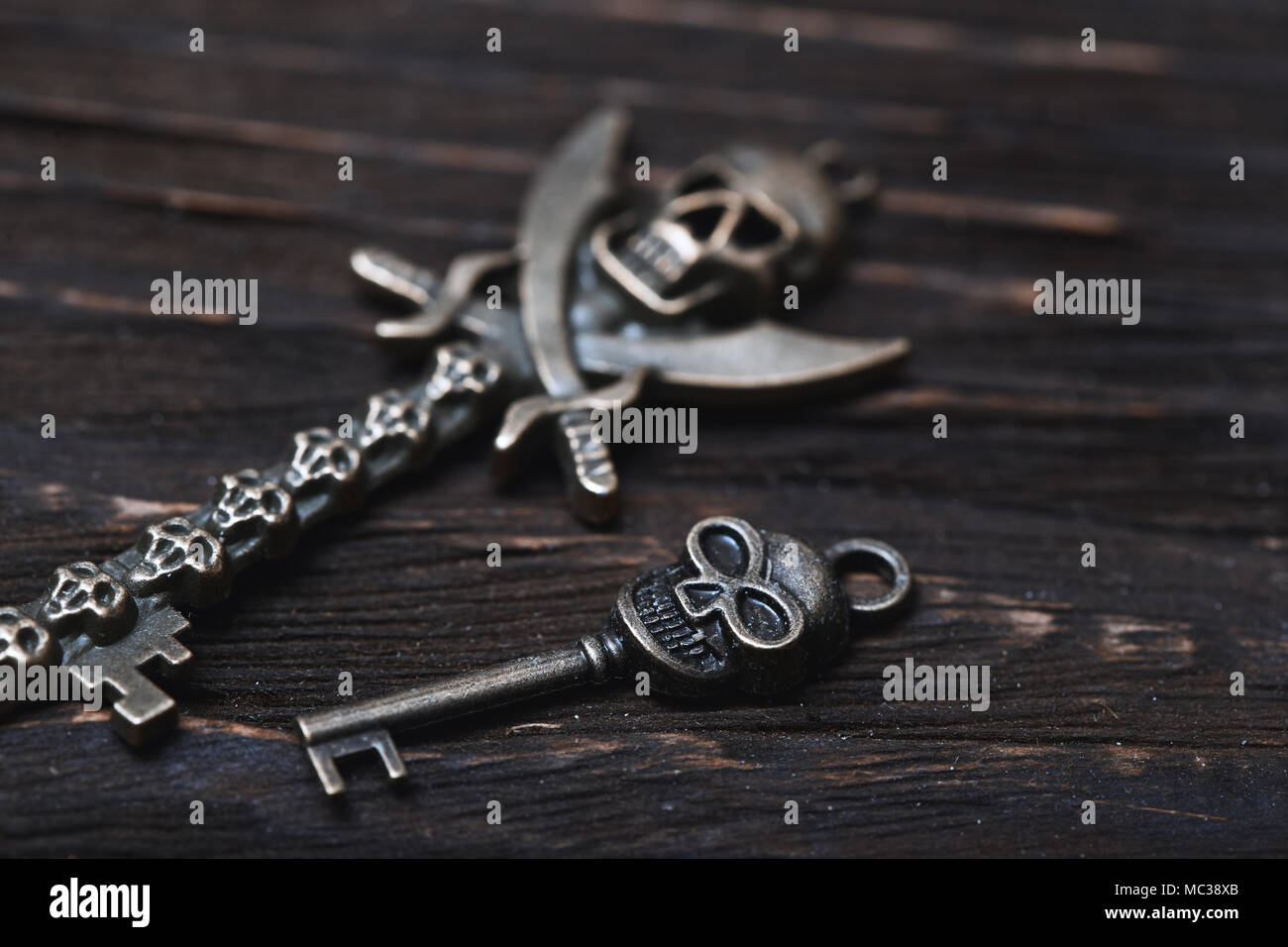 Skeleton Key Skull