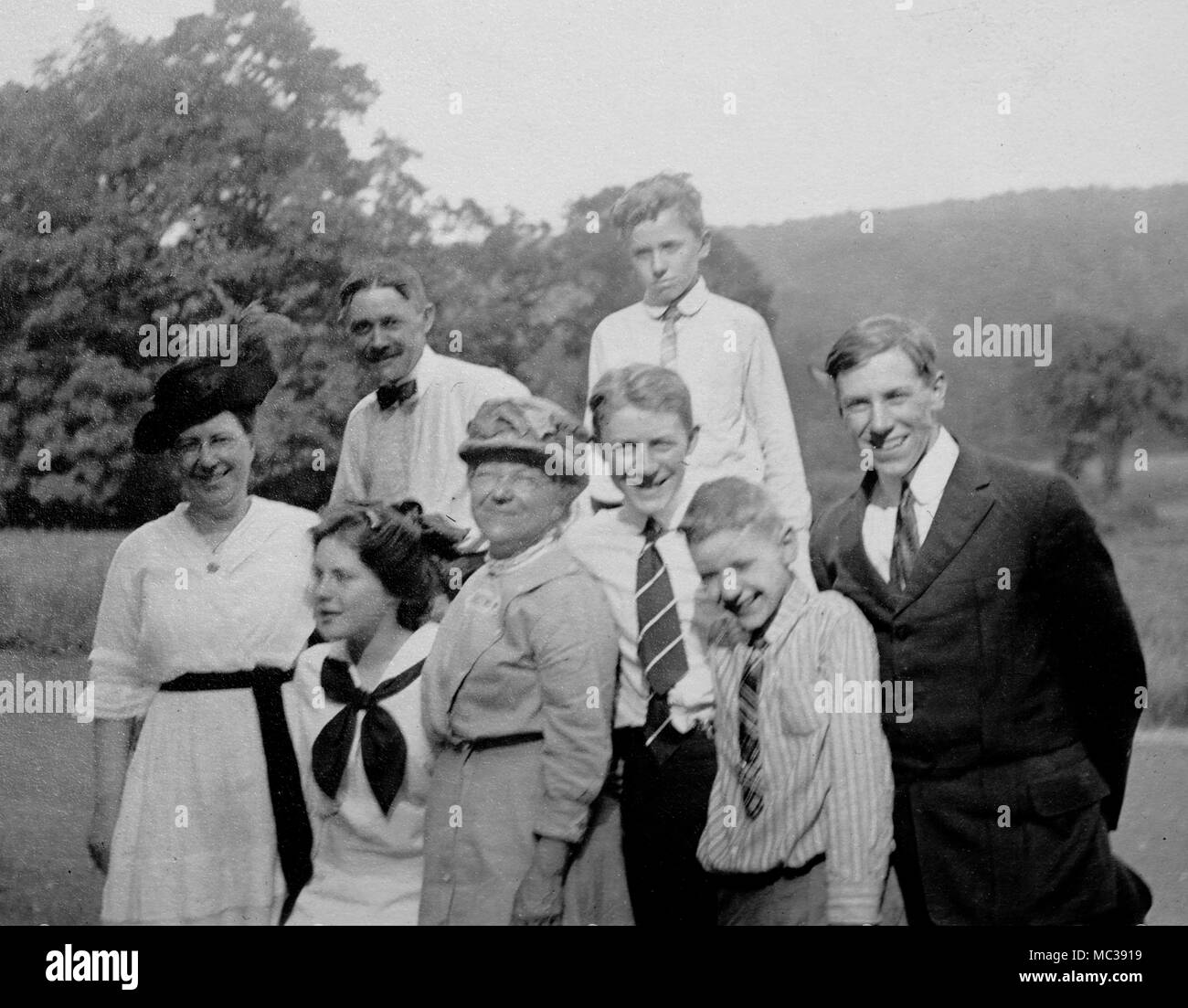 Black family reunion Black and White Stock Photos & Images - Alamy
