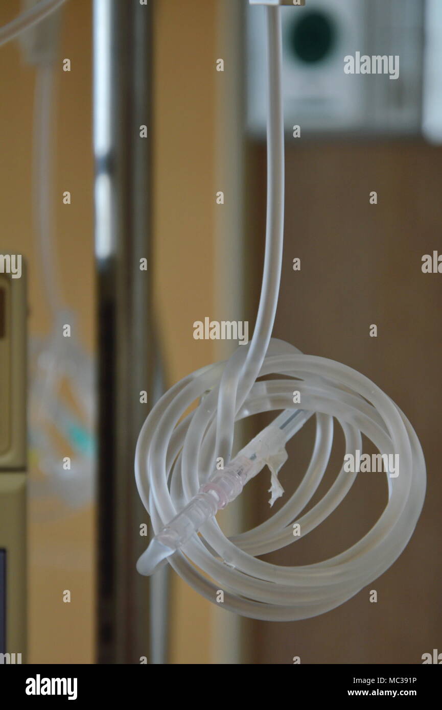 salt water line roll on the pole Stock Photo - Alamy