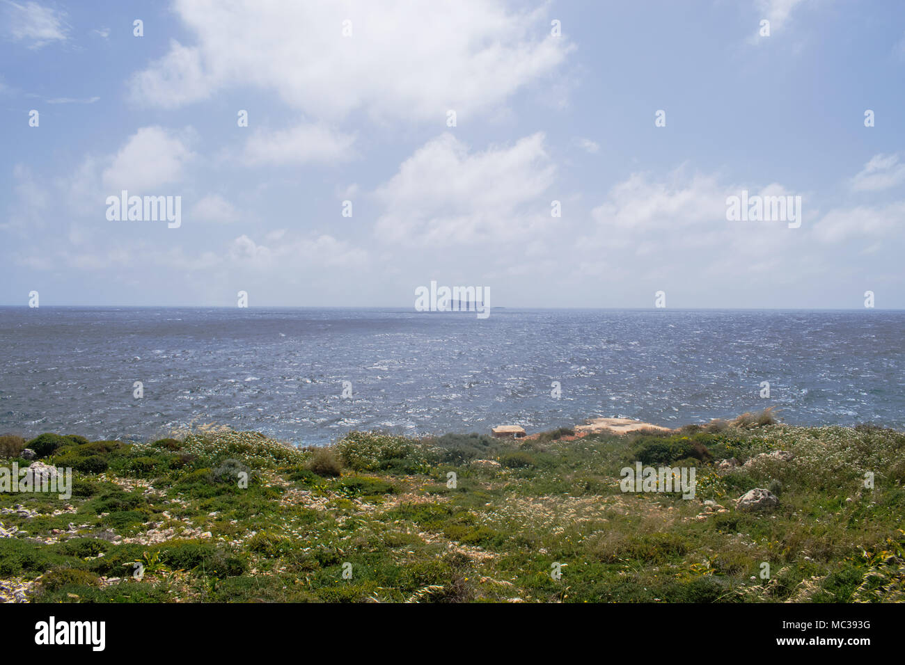 The Island of Filfla in Malta Stock Photo - Alamy