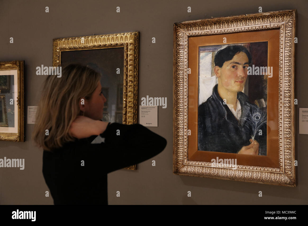 Bonhams Art Auction - Photocall Featuring: Armando Spadini Where ...