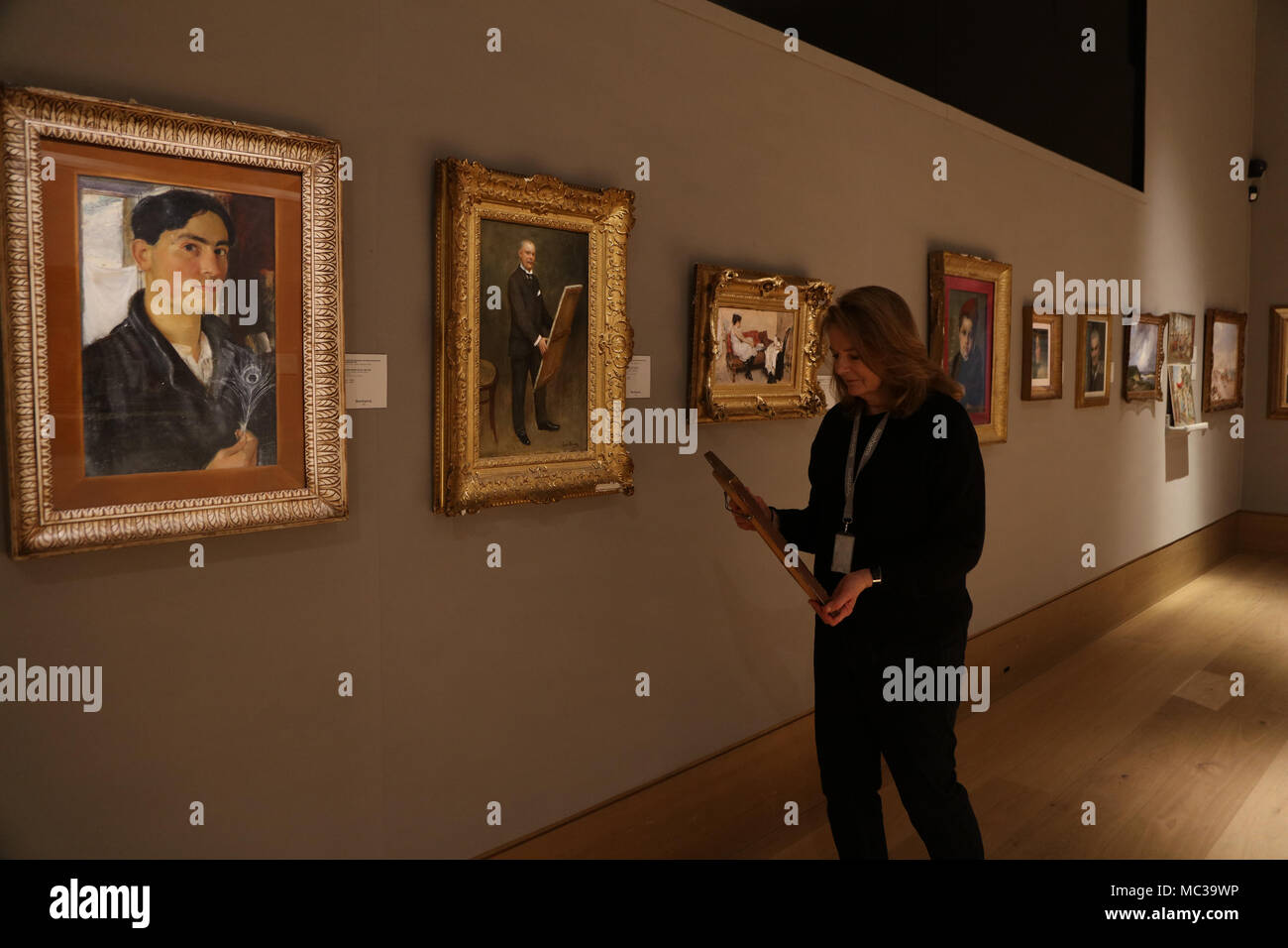 Bonhams Art Auction - Photocall Featuring: Atmosphere Where: London ...