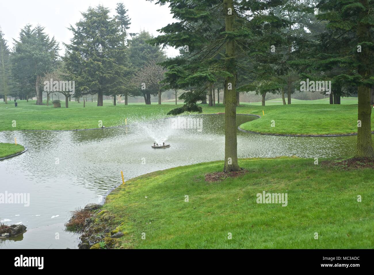 Golf course and country club Stock Photo - Alamy