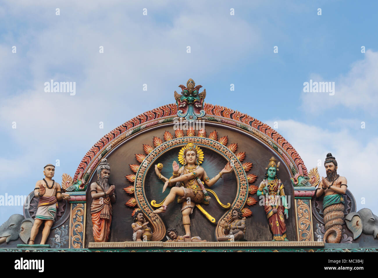 Asia, India, Tamil Nadu, Chidambaram, Chidambaram Nataraja temple Stock ...
