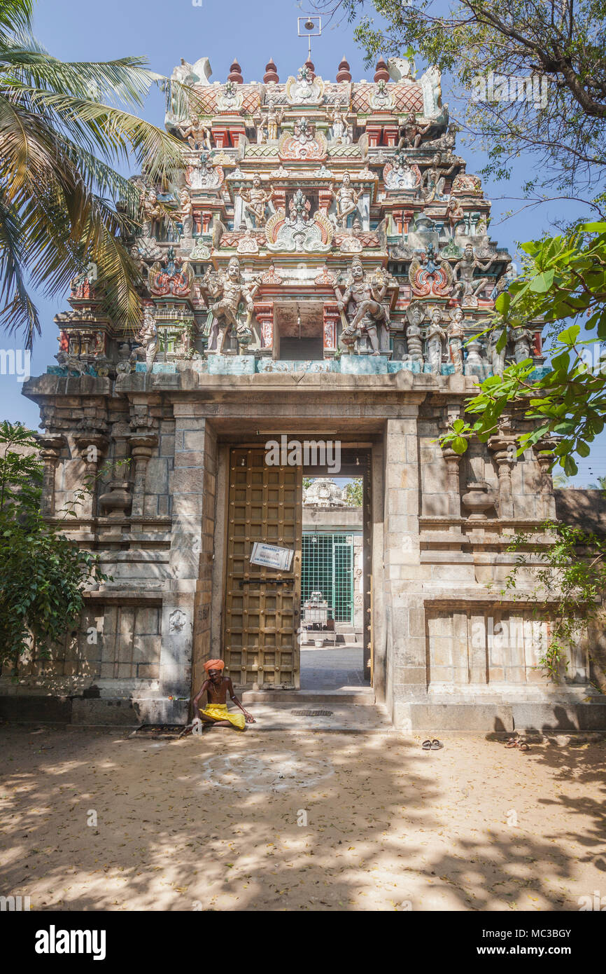 Karakkoyil amirthakadeswarar temple hi-res stock photography and images ...