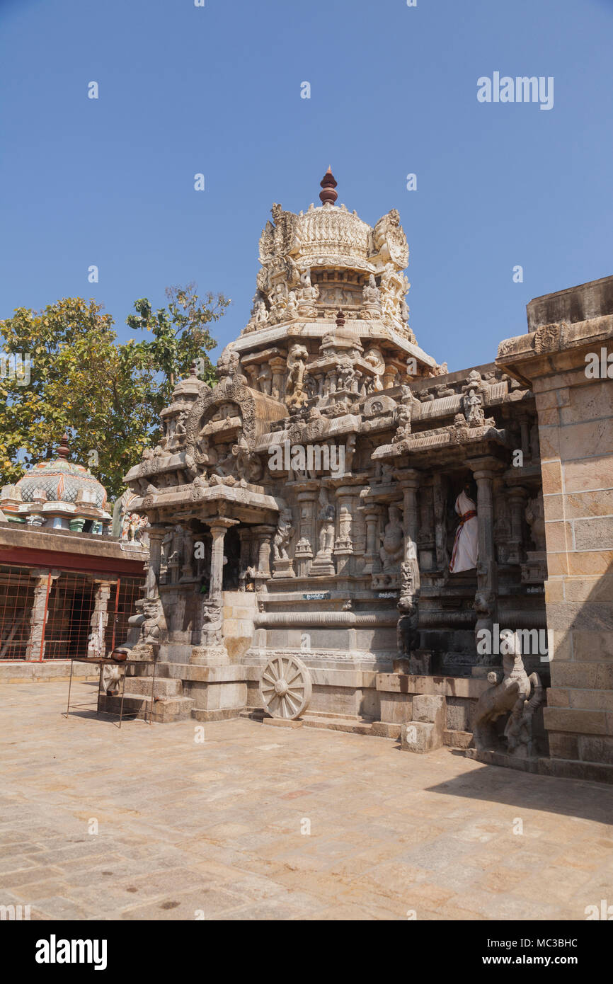 Asia, India, Tamil Nadu, Melakambadur, Mela Kadambur Amirthakadeswarar ...