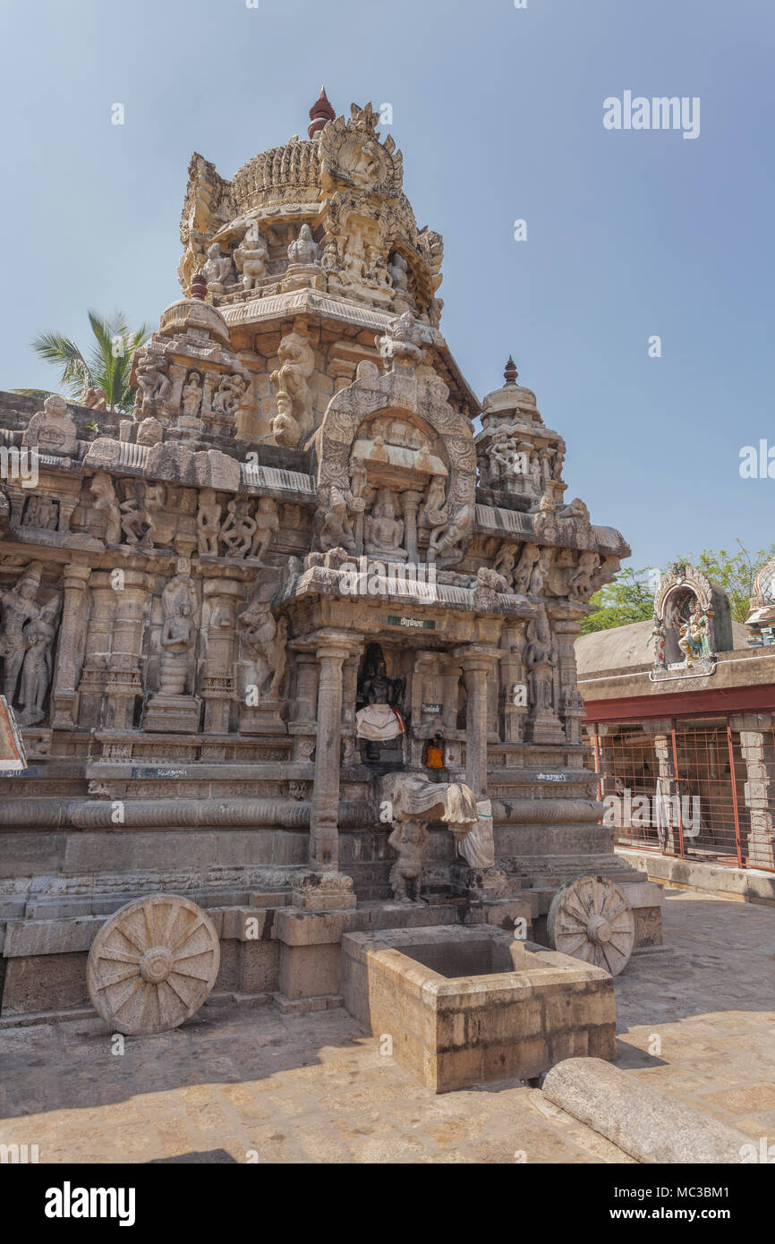 Karakkoyil amirthakadeswarar temple hi-res stock photography and images ...
