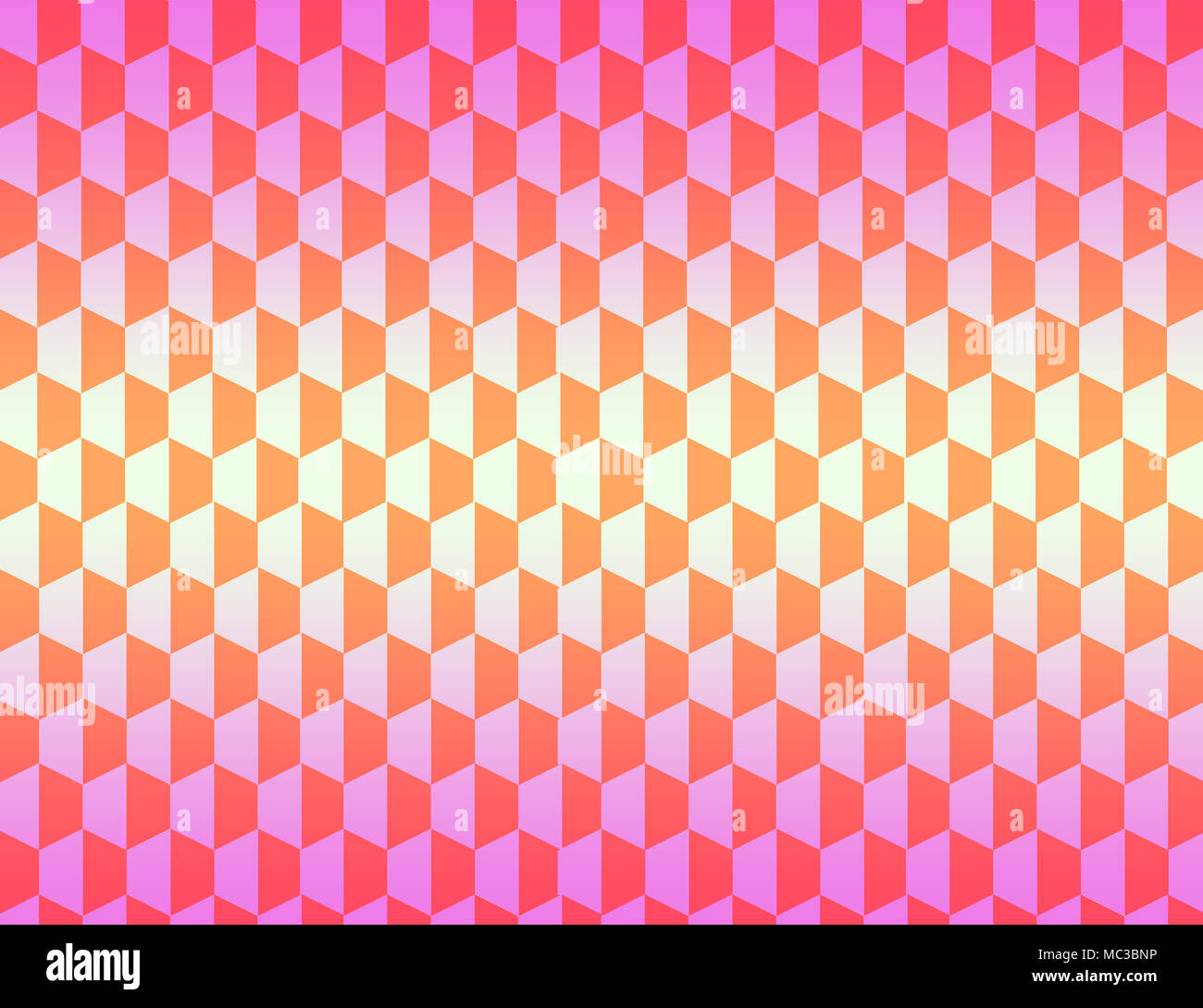 Abstract backgrounds, geometric pattern, hexagons, in different colours ...