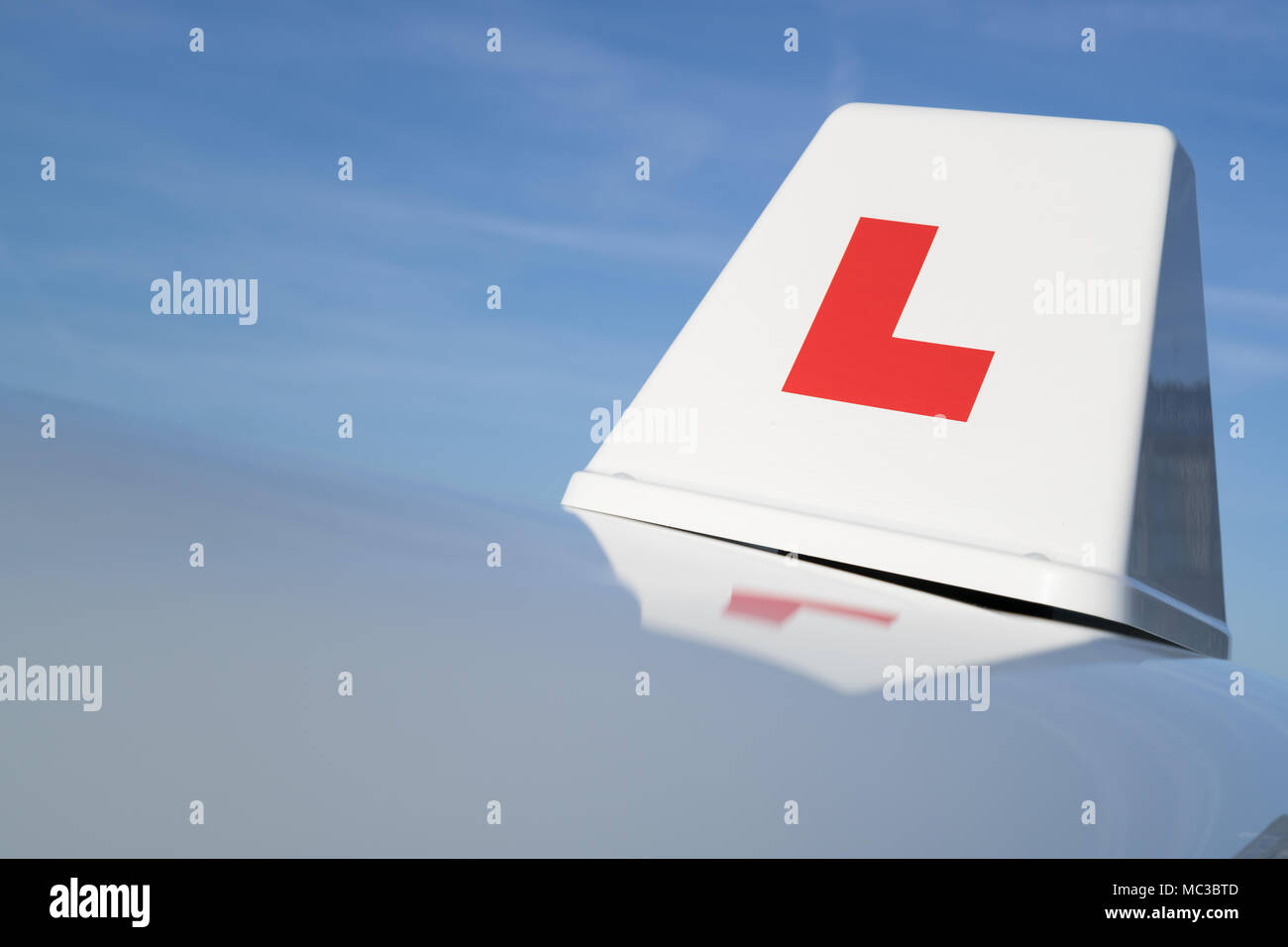 Uk Car License Plate Learner High Resolution Stock Photography and ...
