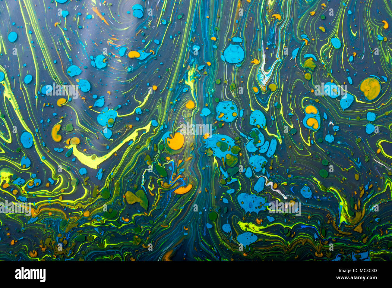 Traditional Ottoman Turkish marbling art patterns as abstract colorful ...