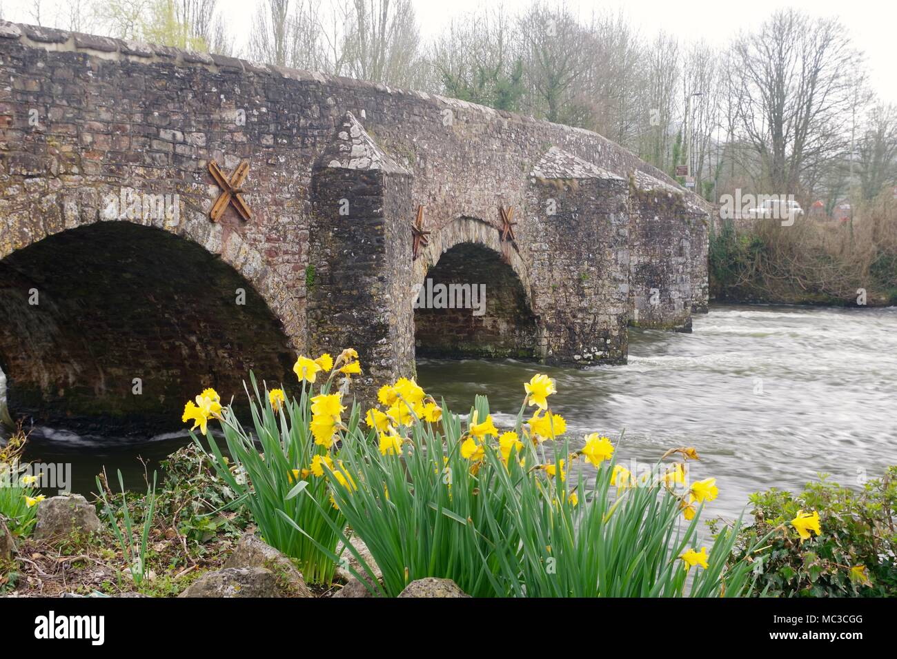 Bickleigh bridge devon hi-res stock photography and images - Alamy
