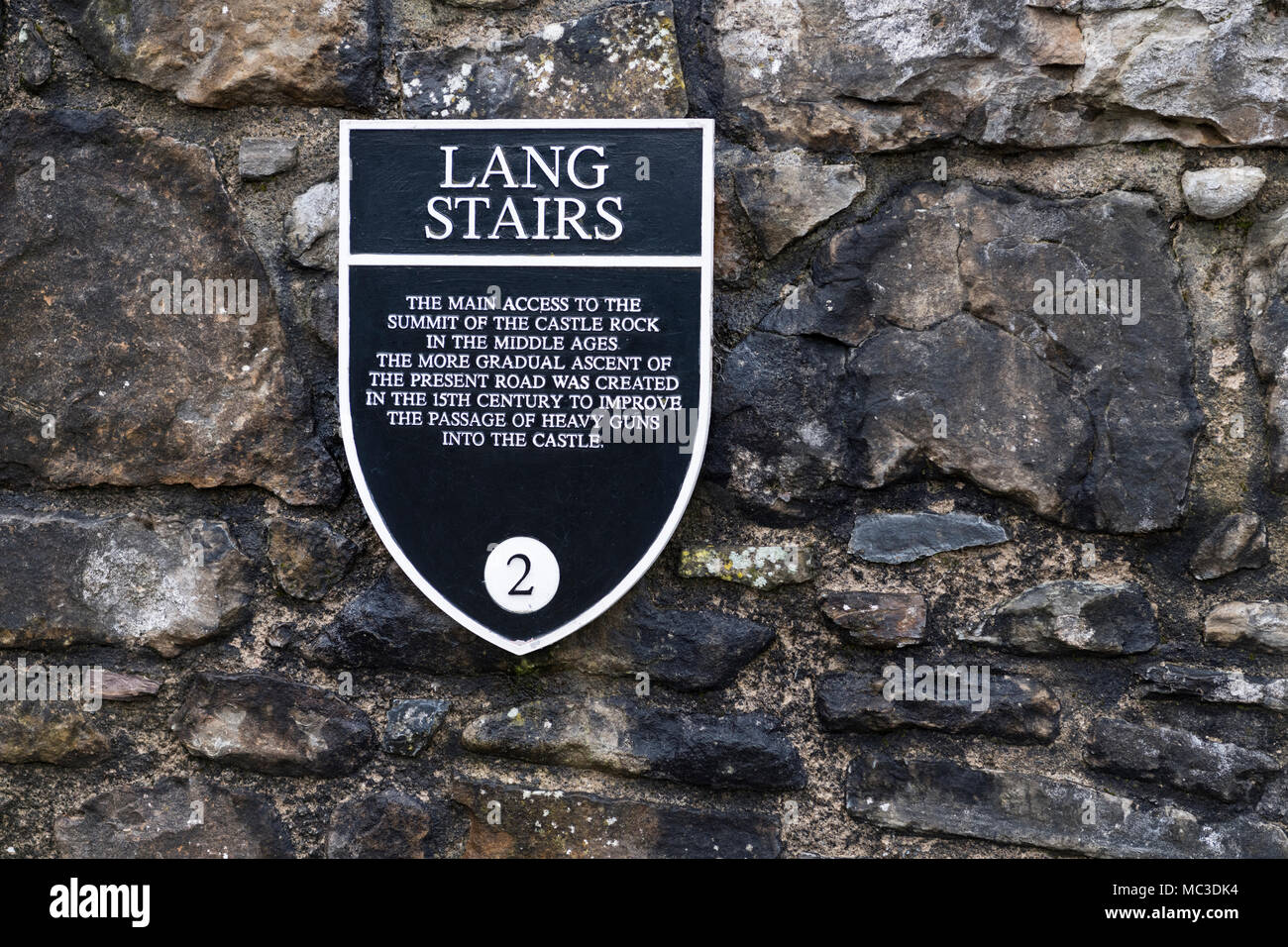 Sign at stairs hi-res stock photography and images - Alamy