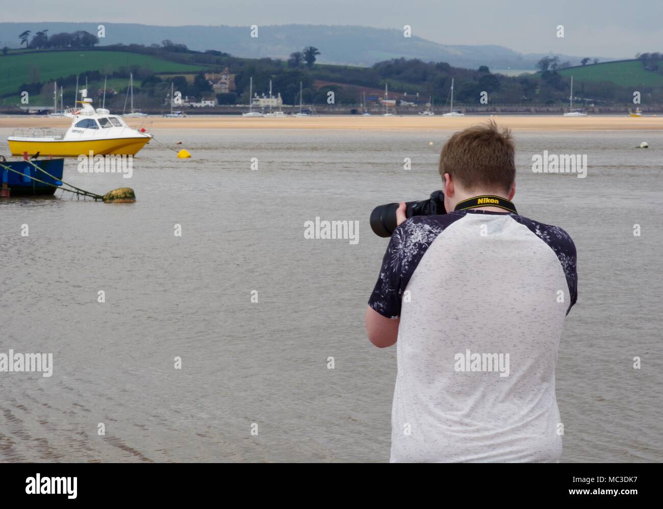 Landscape Photographer, Photographing the Exe Estuary from Dawlish ...